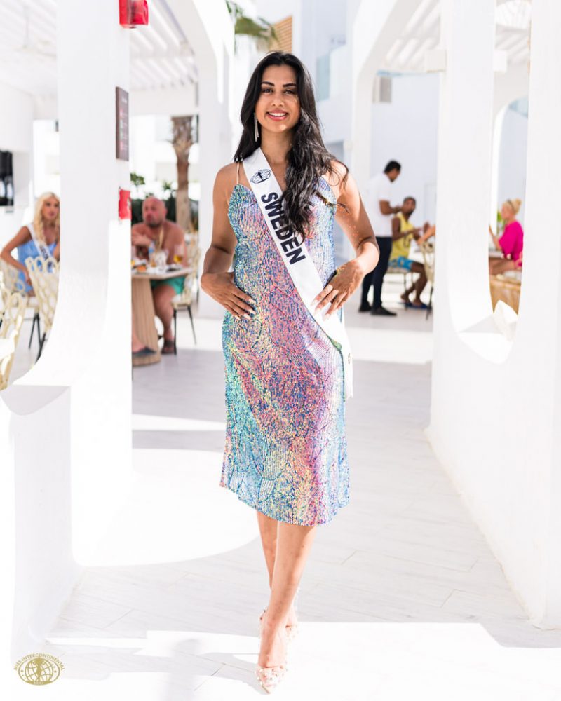 Miss Intercontinental Sweden Ria Raj - Miss Intercontinental