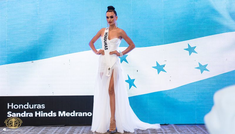 Miss Intercontinental Honduras Sandra Johnnyxa Hinds - Miss Intercontinental