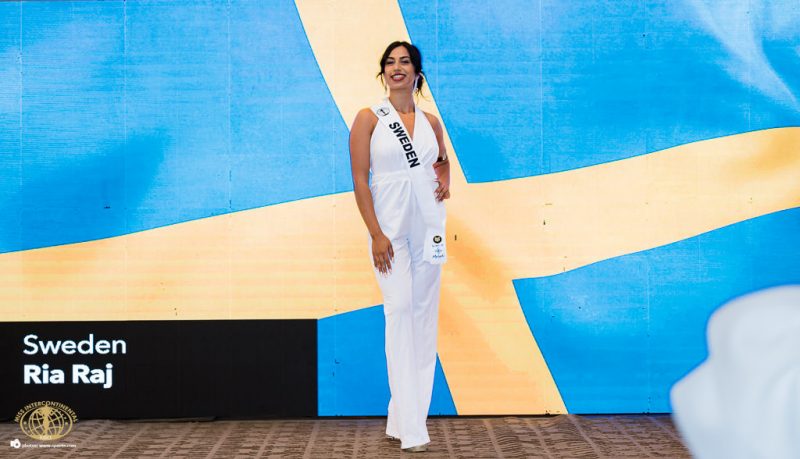 Miss Intercontinental Sweden Ria Raj - Miss Intercontinental